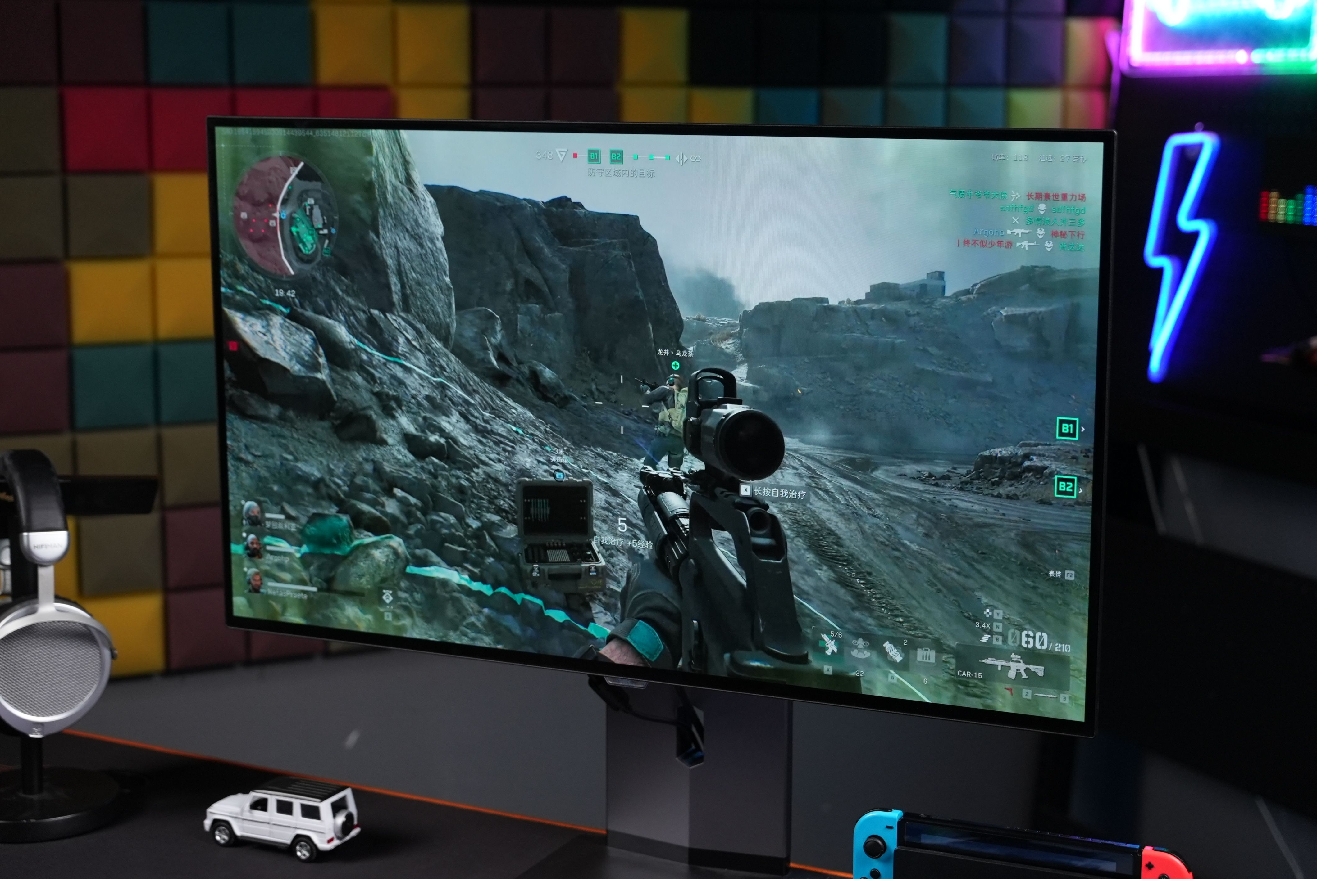 HKC OG32UK 显示器评测：看4K高刷双模OLED大屏如何爽玩《三角洲行动》？ - 知乎