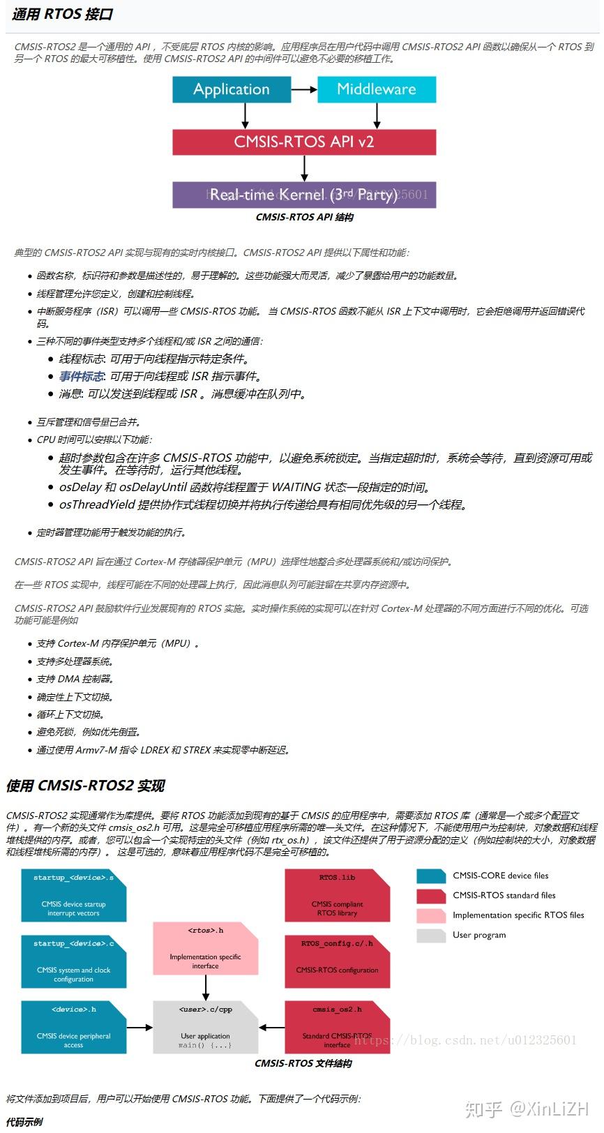 CMSIS-RTOS2 文档翻译 之 通用 RTOS 接口 - 知乎