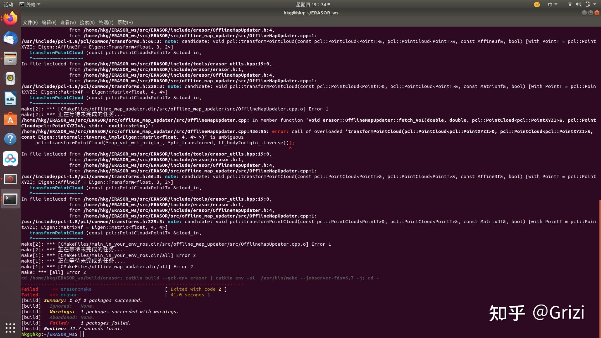 大家有用removert或者ERASOR算法去验证自己采集的数据集吗，实验需要IMU提供位姿信息吗？ - 知乎