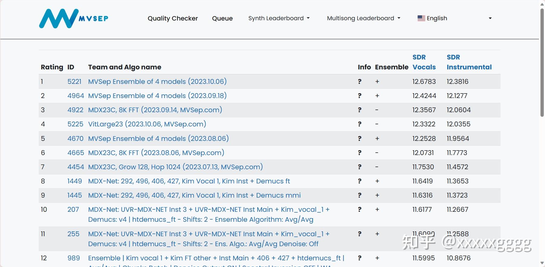 MD23：一个优于UVR的免费开源歌曲声音分离项目 - 知乎
