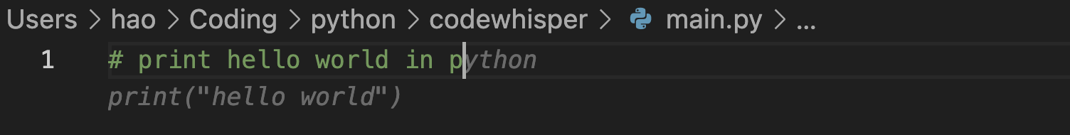 AWS CodeWhisper使用入门 - 知乎