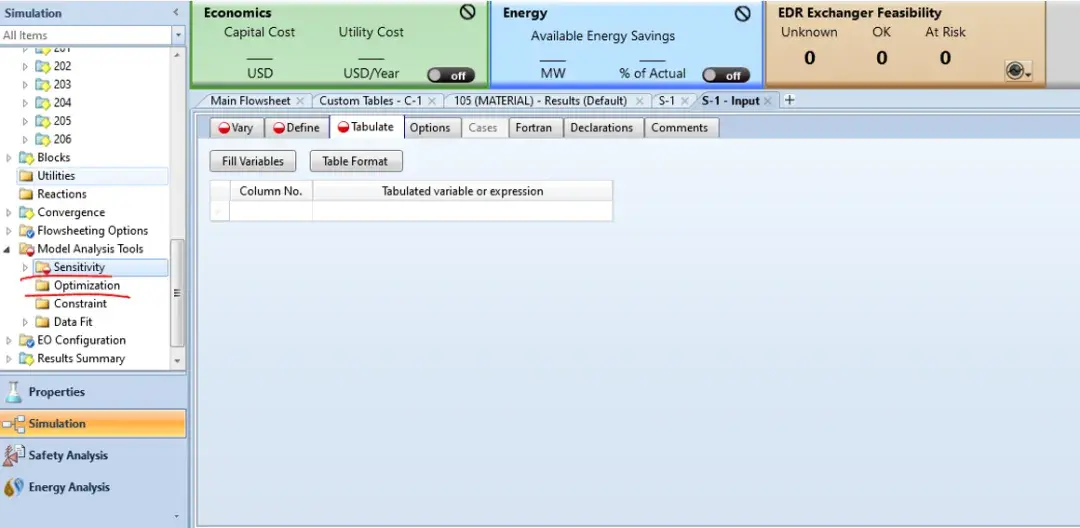 Aspen Plus的灵敏度分析(Sensitivity)和优化(Optimization)各适用于什么场合？ - 知乎