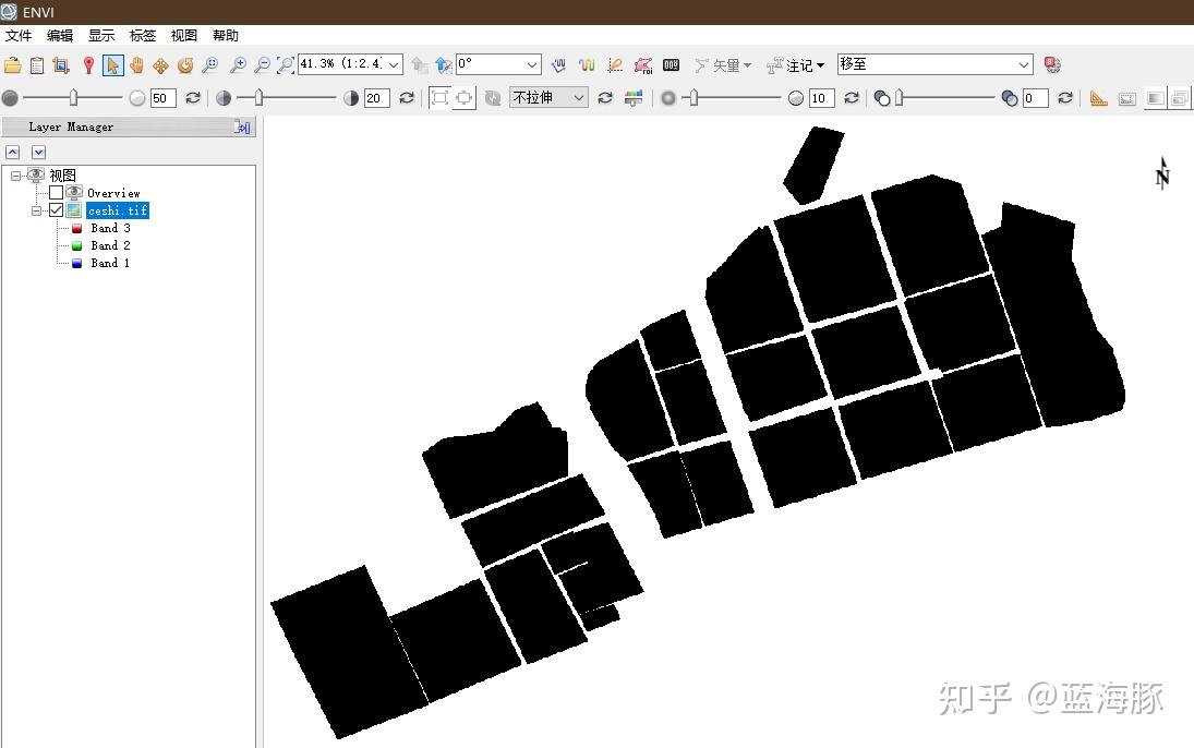 ENVI-栅格影像转矢量 - 知乎