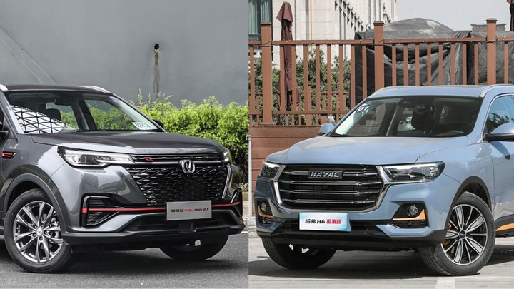 国货之光长安CS55PLUS和哈弗H6的比拼，胜负就看谁更极致 - 知乎