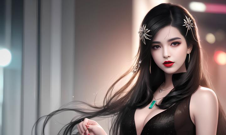 霓虹背景国风2.5dAI绘画图集动漫卡通二次元手机电脑高清壁纸CG - 知乎