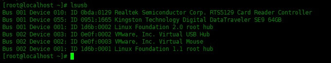 lsusb命令-在系统中显示有关USB设备信息 - 知乎