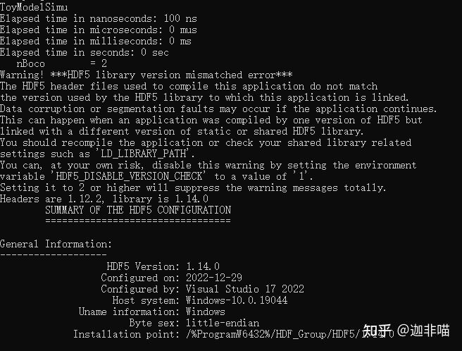 vcpkg+HDF5 library version mismatched error - 知乎