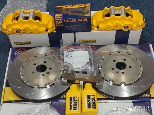 （路虎发现四刹车改装）AP8520大六活塞卡钳、搭配390划线盘 - 知乎