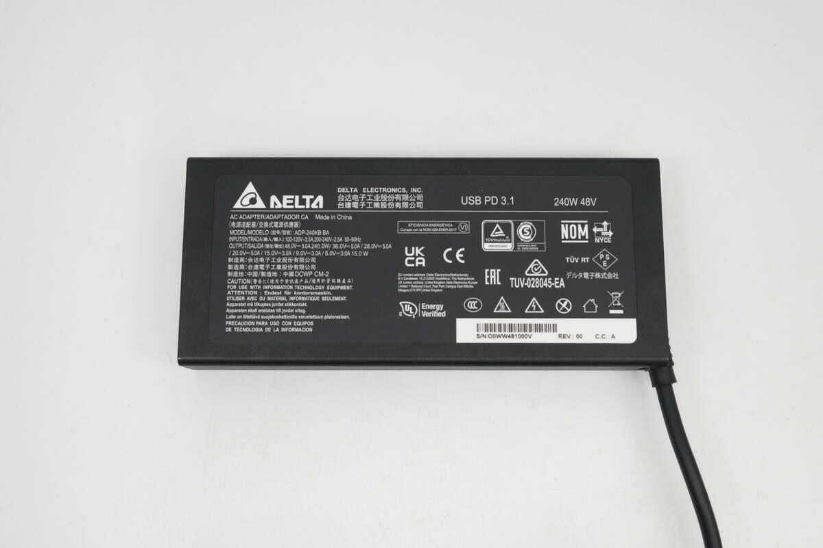 全球首款！支持PD3.1 240W满血输出，台达PD3.1 240W电源适配器首发评测 - 知乎