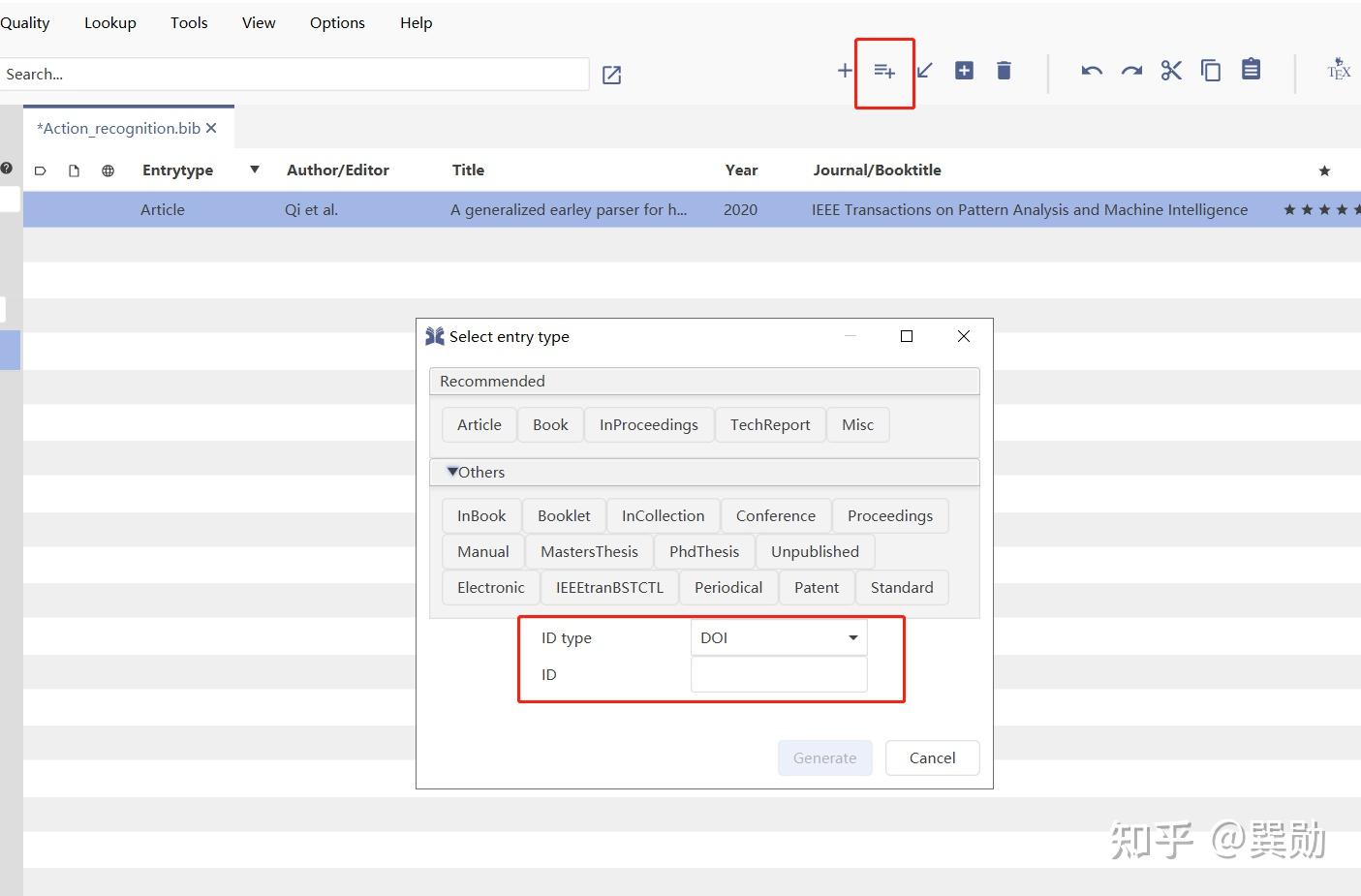 从零开始文献管理——JabRef 入门与使用 - 知乎