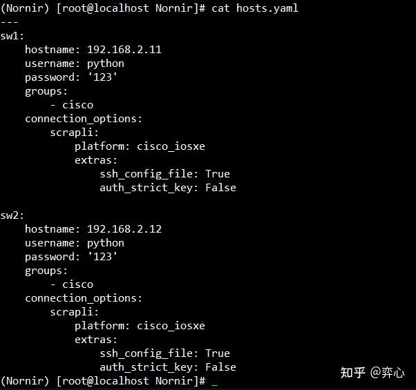 网络工程师的Python之路 -- Nornir3 + Scrapli - 知乎