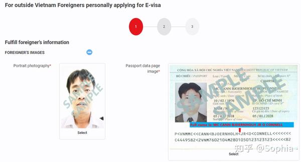 中国护照申请越南旅游签证e-Visa详细过程 - 知乎