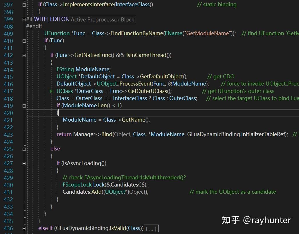UnLua与UE4的UObject绑定原理深入分析 - 知乎