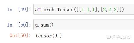 Pytorch学习—— torch.sum() - 知乎