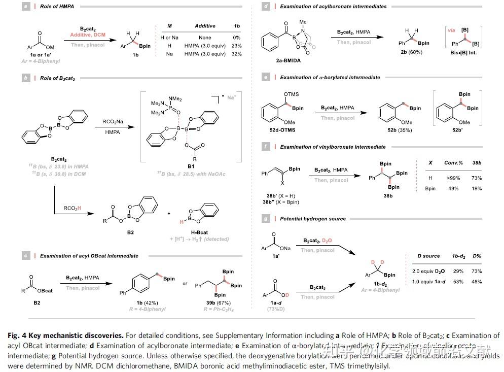 李朝军&Rustam组Nat. Commun.：无金属催化实现羧酸直接脱氧硼化反应 - 知乎