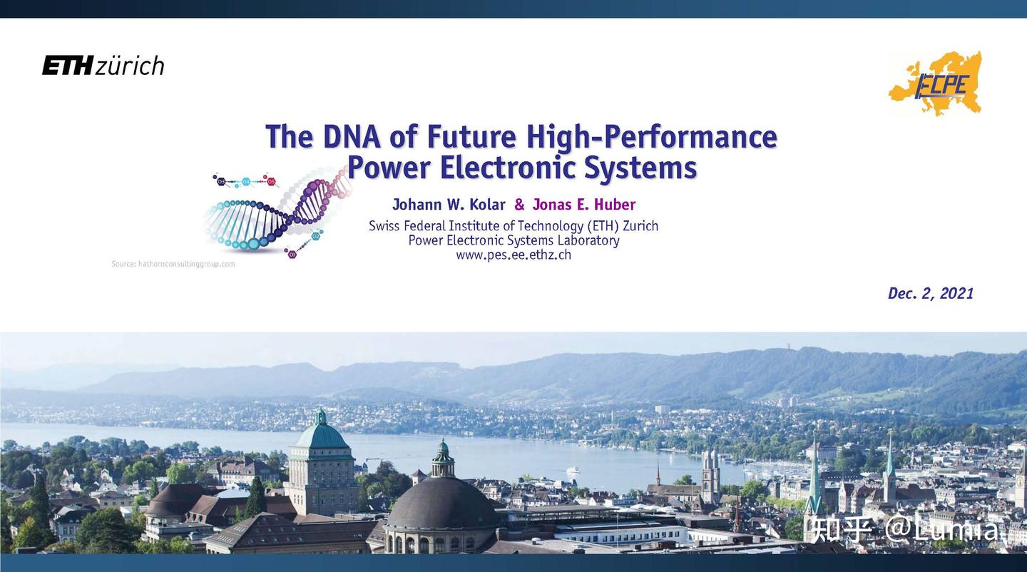 ETH Kolar PPT分享21.12.02：General Perspectives for Power Electronics - 知乎