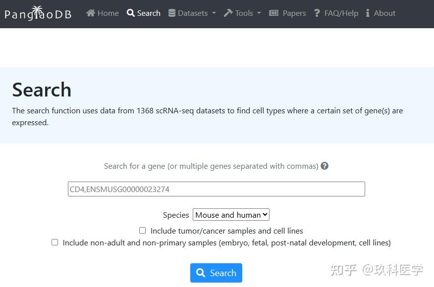 19个单细胞测序数据库推荐！ - 知乎