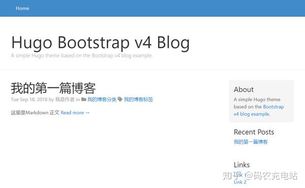 如何用hugo 搭建博客 - 知乎