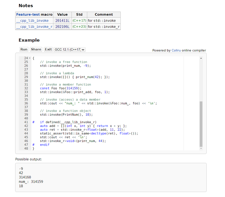 C++17/23标准 std::invoke, std::invoke_r 的模板实现 - 知乎