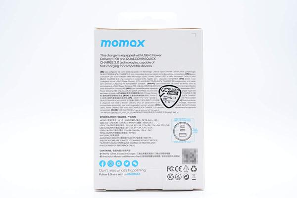 拆解报告：MOMAX摩米士100W 2C1A快充车充UC17 - 知乎