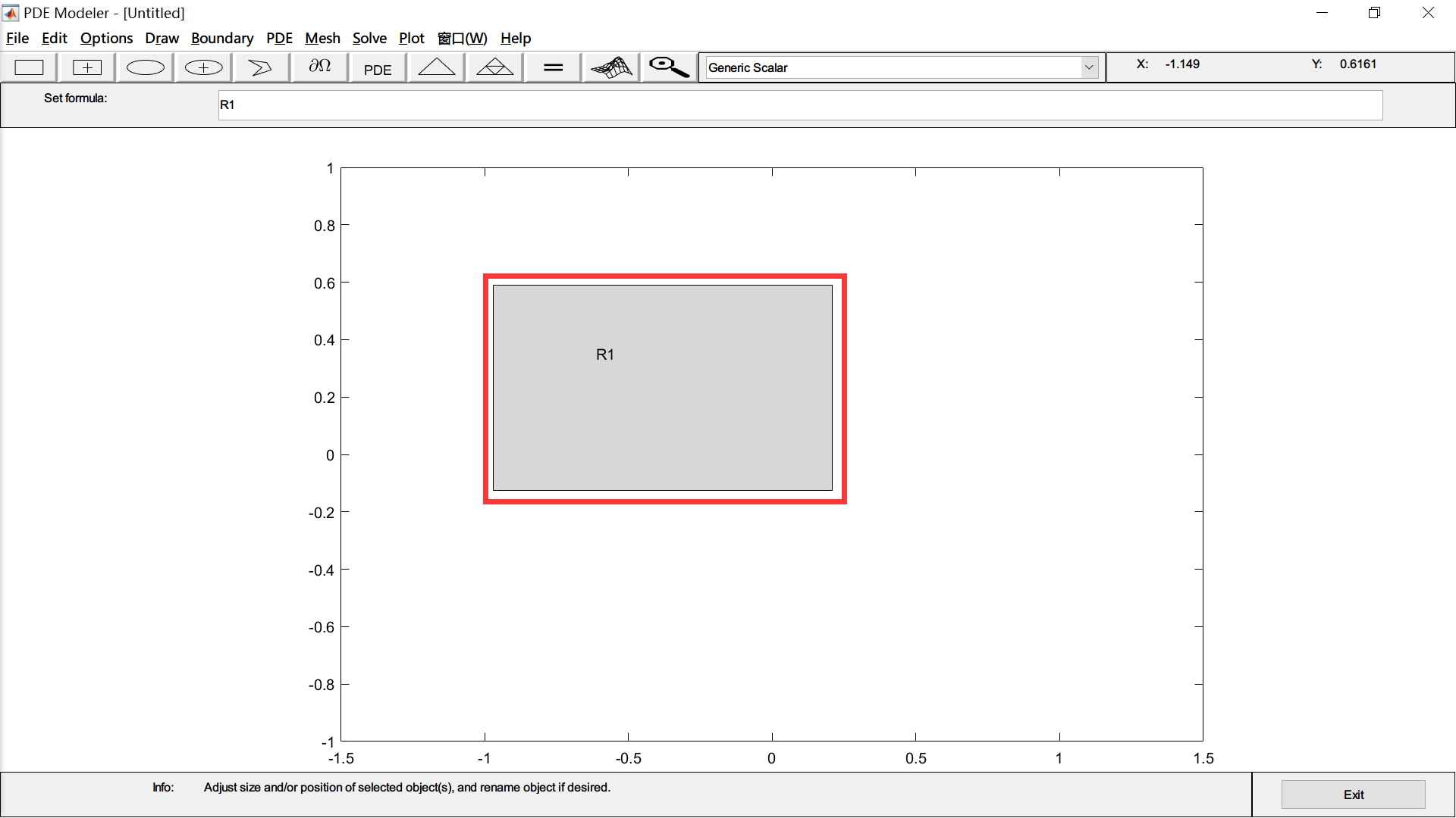 MATLAB 偏微分方程工具箱 pdetool 入门教程 - 知乎