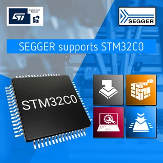 SEGGER 宣布embOS和Embedded Studio支持STM32C0 MCU - 知乎