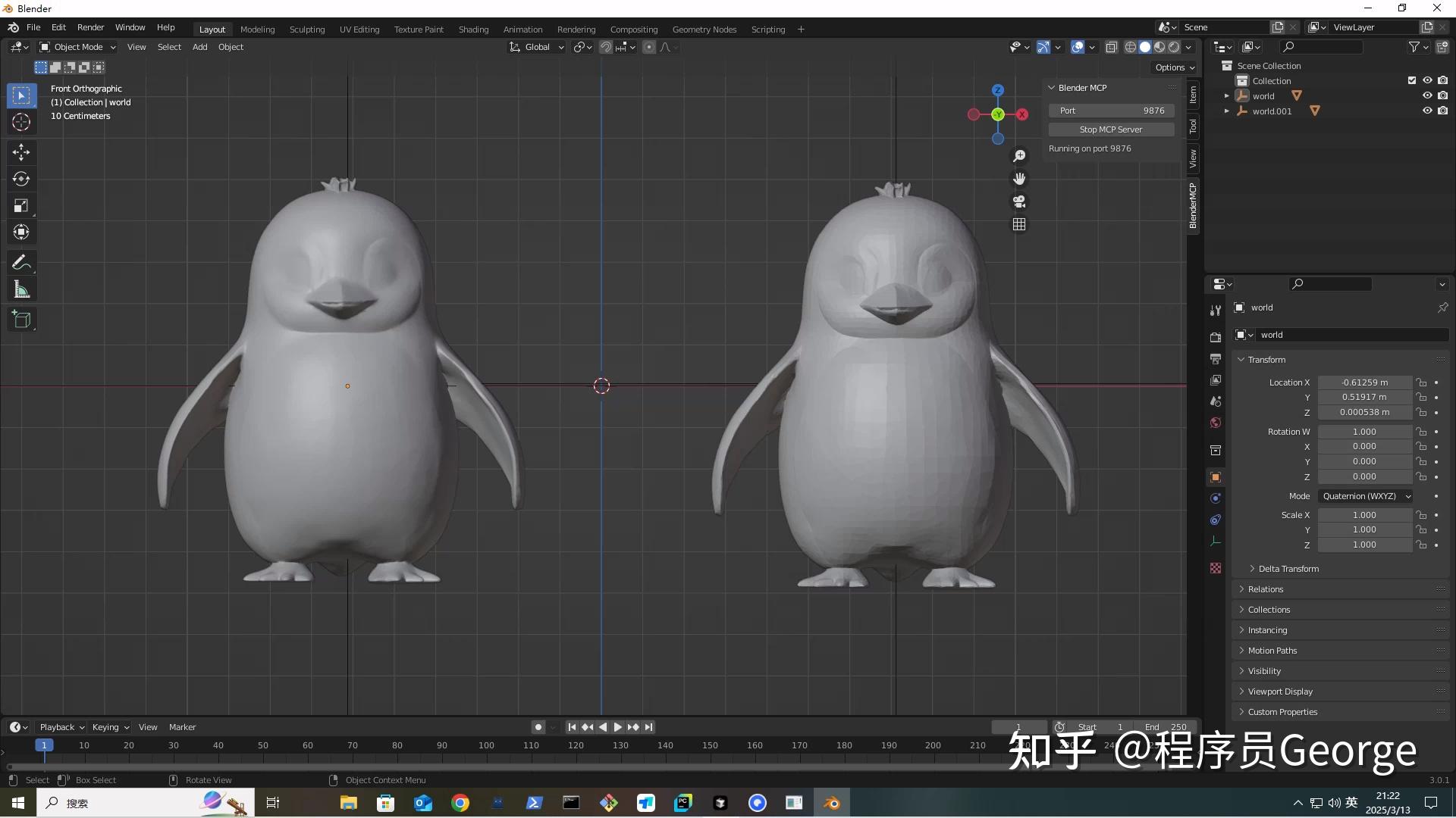 【技术教程】Blender+MCP：AI辅助3D建模新方案，让创作效率提升10倍！ - 知乎