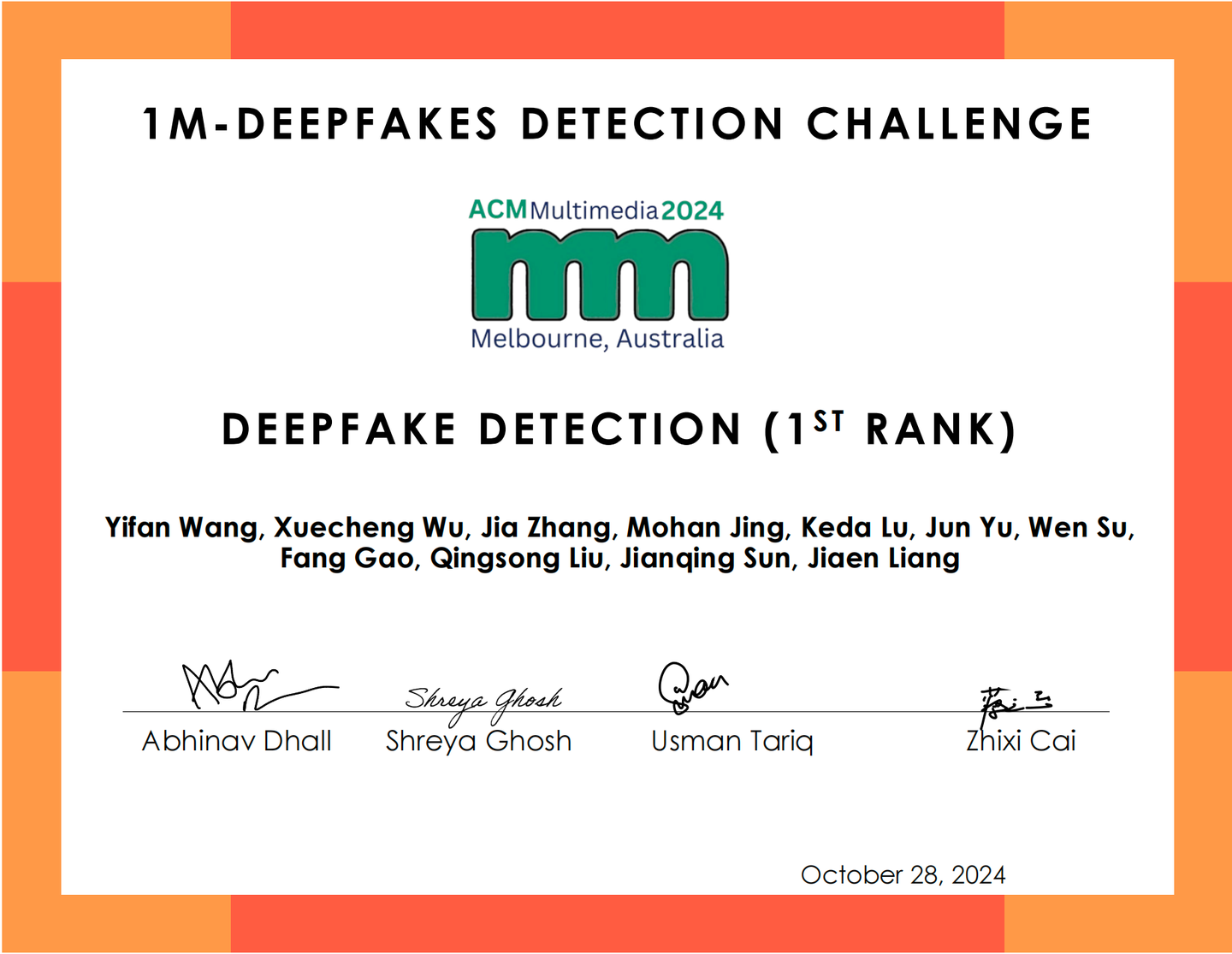 中国科大&云知声联合团队斩获ACM MM 2024竞赛5冠2亚 - 知乎