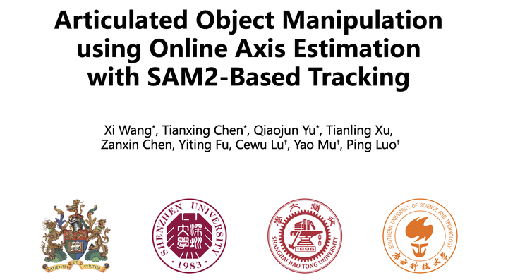 主动交互+SAM2-based轴估计解决关节体操作问题 - 知乎