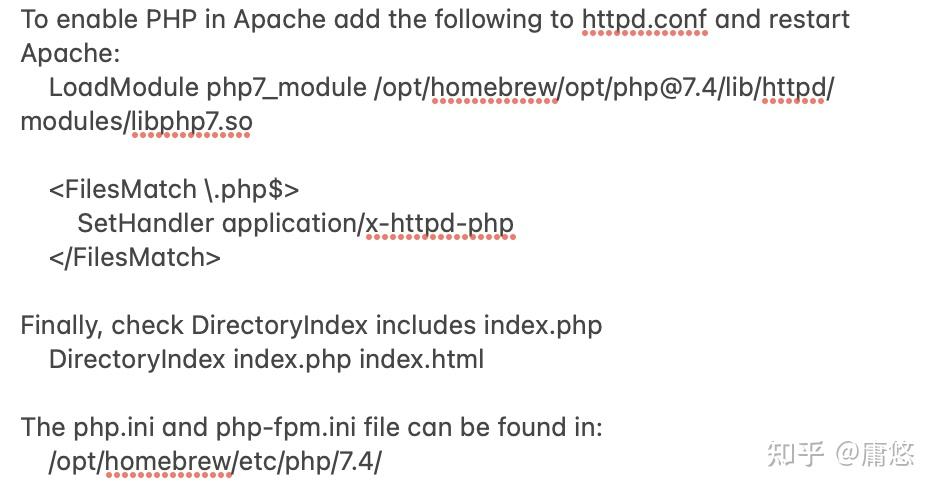 macOS Monterey12安装PHP及为apache搭建PHP模块 - 知乎