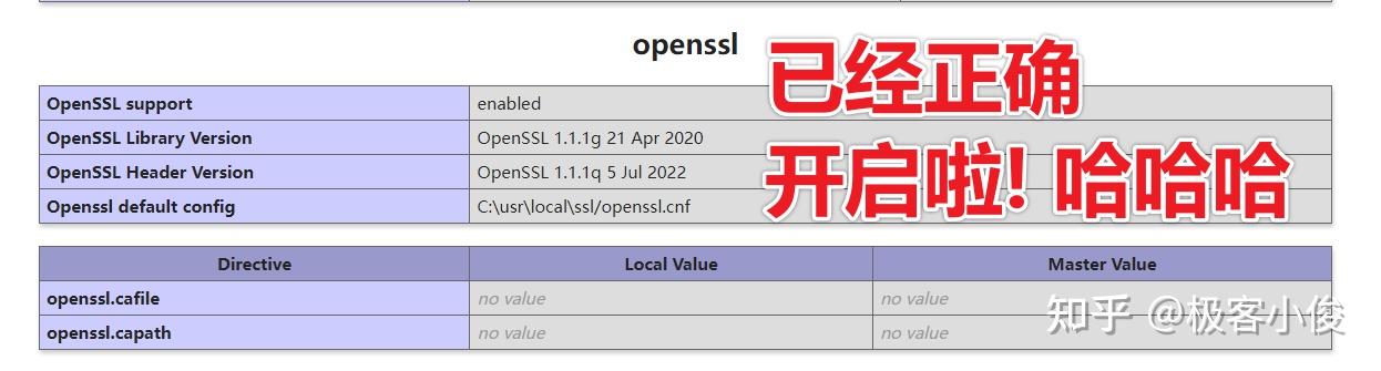 php7.4.32如何快速正确的开启OpenSSL扩展 最简单的办法在这里! - 知乎
