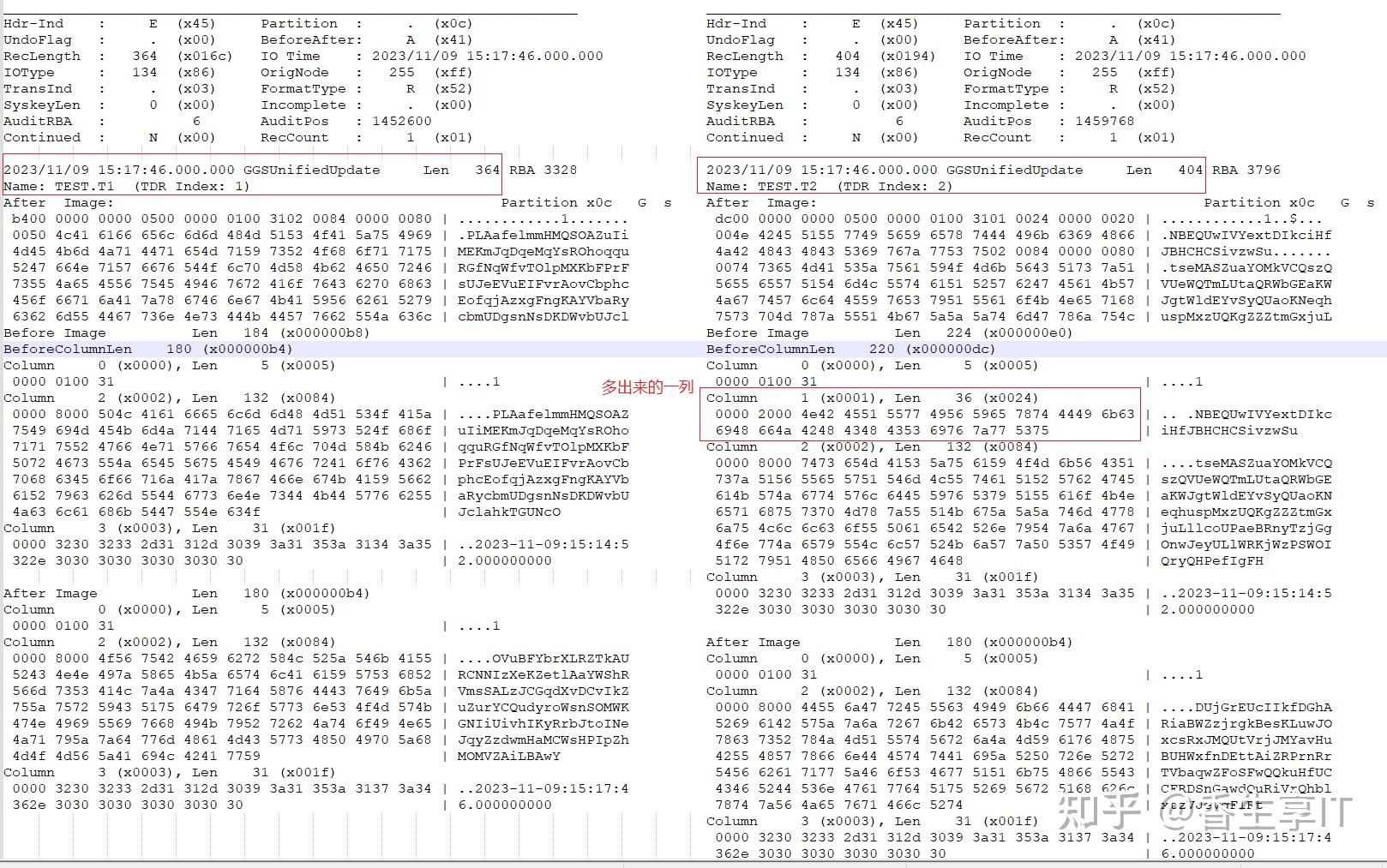 使用logdump探秘OGG中trail文件中DML操作内容 - 知乎