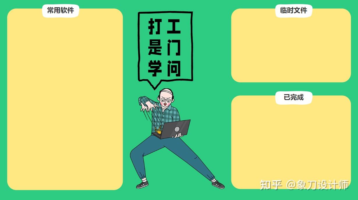 打工人专属电脑分区壁纸 | 总有一个你喜欢！ - 知乎