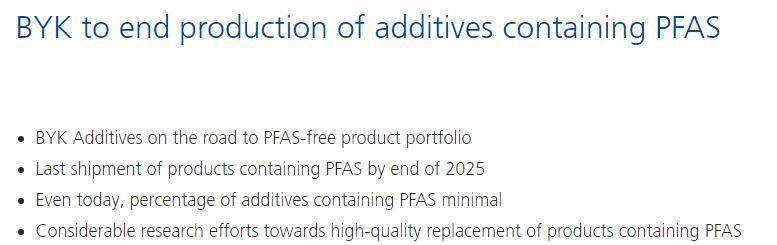 毕克化学：对PFAS说“不”的勇气 - 知乎