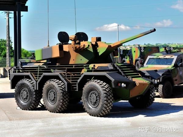 又一款小车扛大炮的法国装甲车——潘哈德SPHINX - 知乎