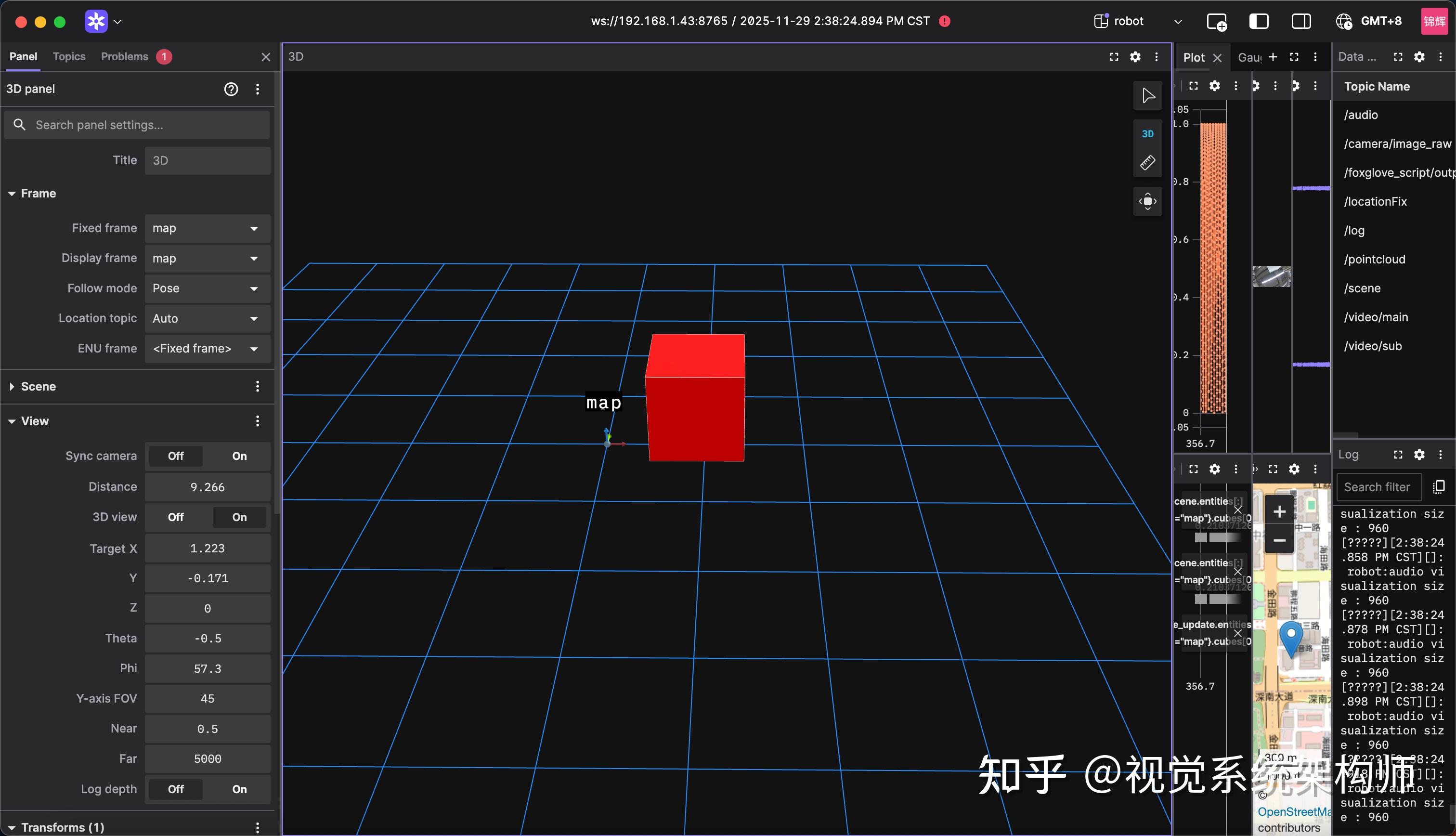 《机器人实践开发⑤：Foxglove可视化机器人的3D显示》 - 知乎