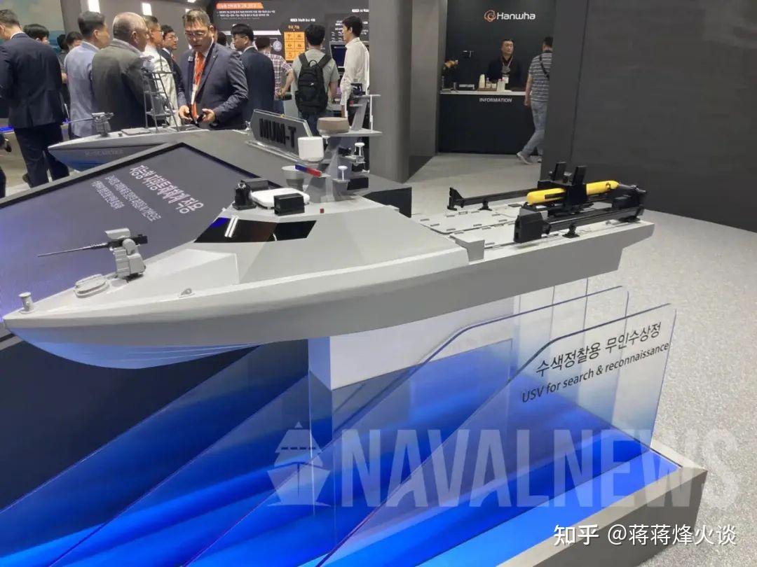 韩国阅兵装备盘点2，无人水面艇与无人潜航器用车拉，无人车自己开 - 知乎