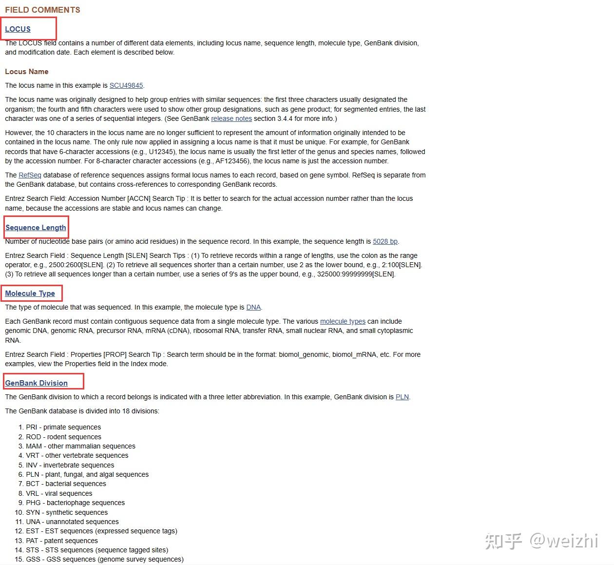 NCBI之GenBank详细介绍 - 知乎