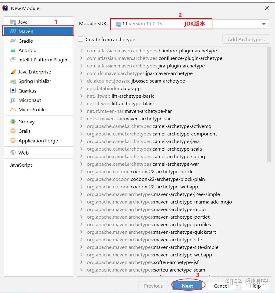 IDEA集成Maven，并创建一个Maven模块 - 知乎