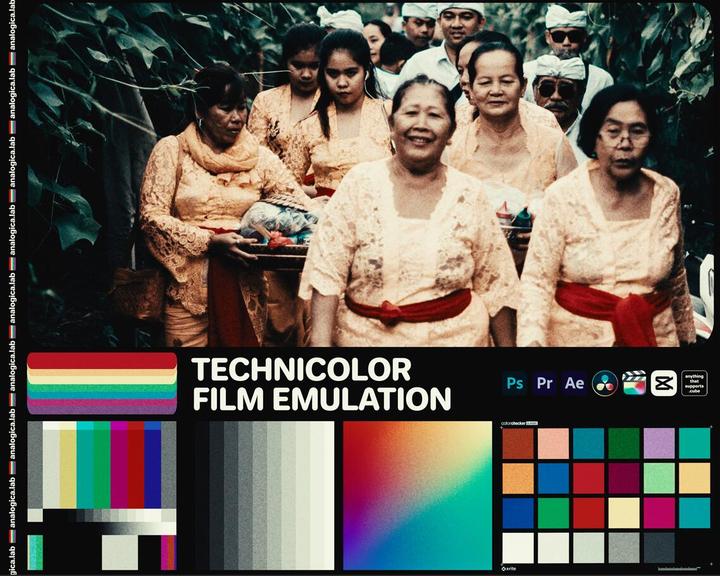 Analogica Lab - LUT TECHNICOLOR Film Emulation 复古电影美学Technicolor特艺彩色胶片 ...