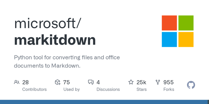 【周末推荐】MarkItDown——来自巨硬的开源MD转换工具 - 知乎