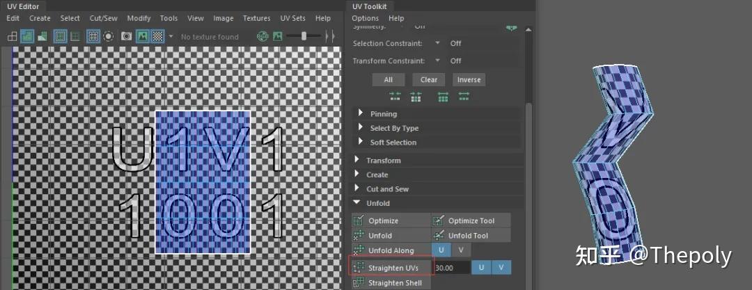 Maya丨实用的UV技巧 - 知乎