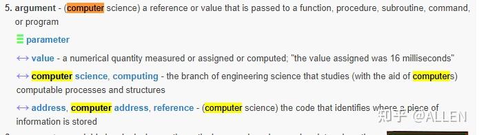 为什么argument在计算机科学里面是参数的意思？ - 知乎