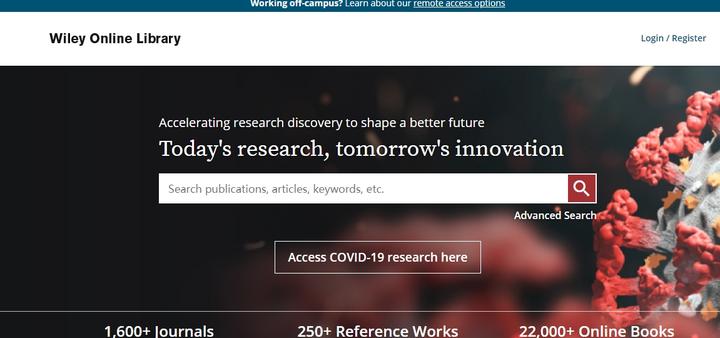 Wiley的使用方法和入口 - 知乎