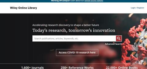 Wiley的使用方法和入口 - 知乎