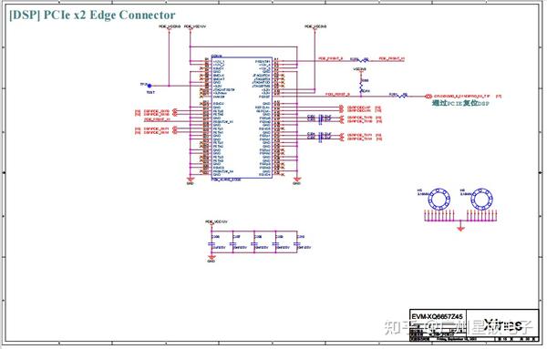 基于TI TMS320C6657 1.25GHz DSP+FPGA评估板-DSP部分原理图 - 知乎