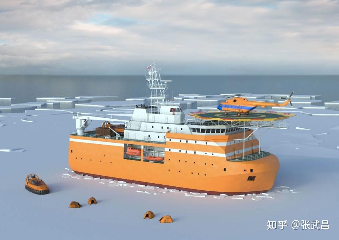 自驱抗冰船北极点号Severny Polyus (North Pole)的冰上漂流考察 - 知乎