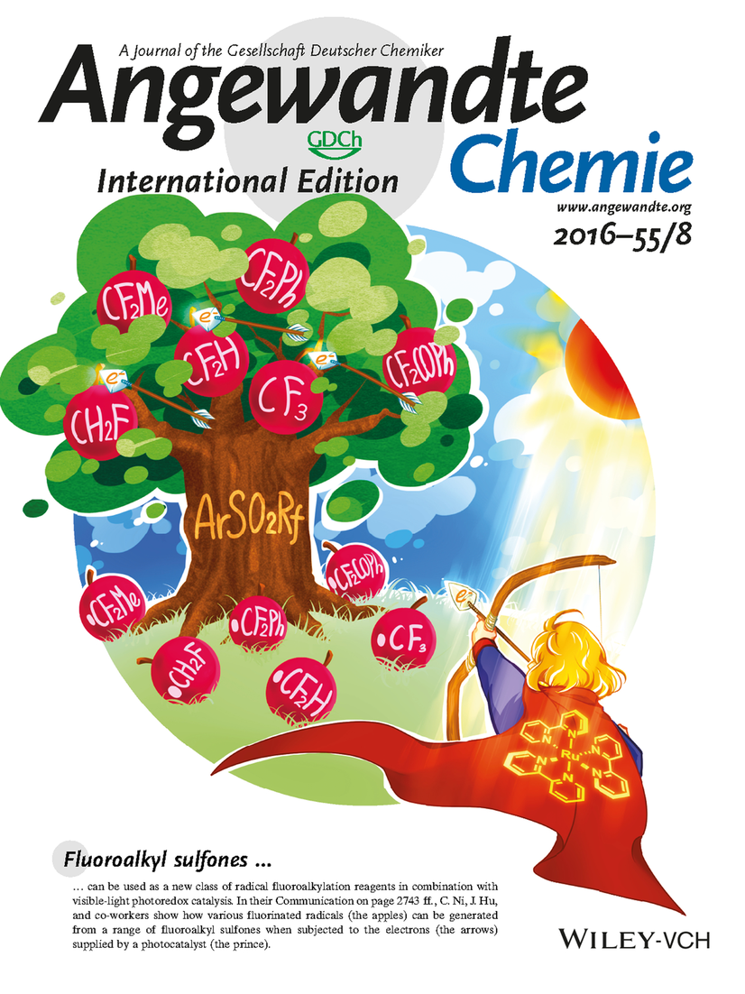 那些年有趣的Angew期刊封面 - 知乎