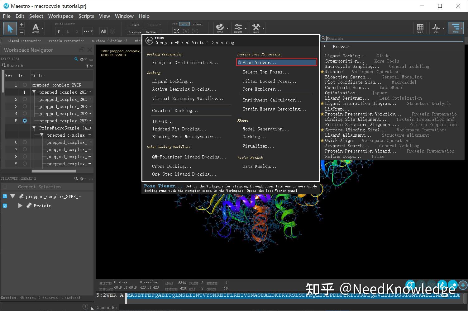 Schrödinger教程 | Drug Development with Macrocycles - 知乎
