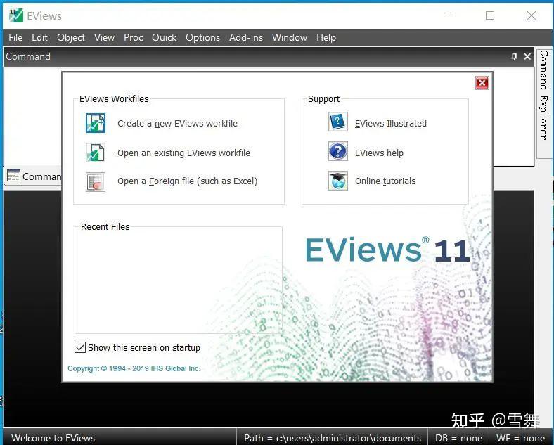 EViews 11安装包下载链接及软件安装教程 - 知乎
